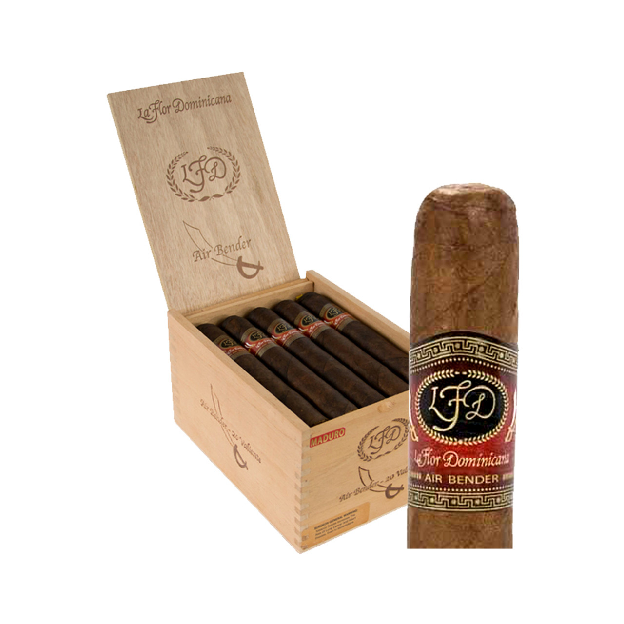 La Flor Dominicana Air Bender Maduro Valiente Box | Old Havna Cigar Company